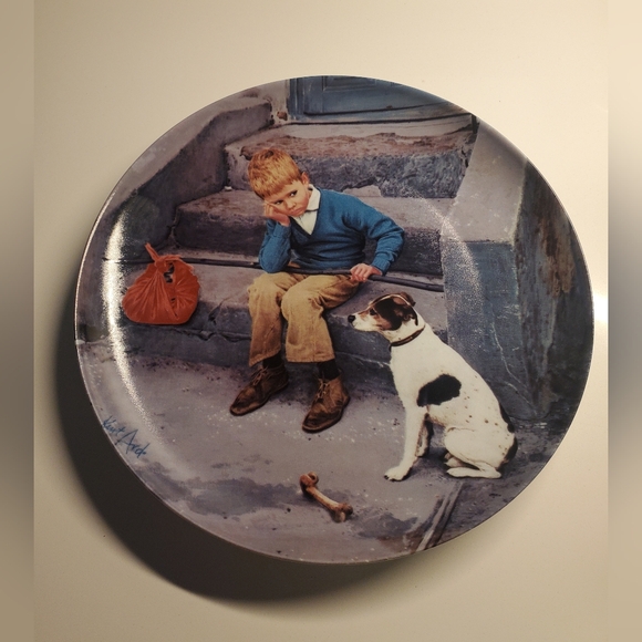 Hjemme | Art | Brandex Decorative Plate Copenhagen Porcelain Hjemme Er ...